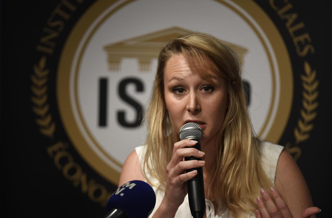 Marion Maréchal ne se cache (presque) plus - Le Parisien