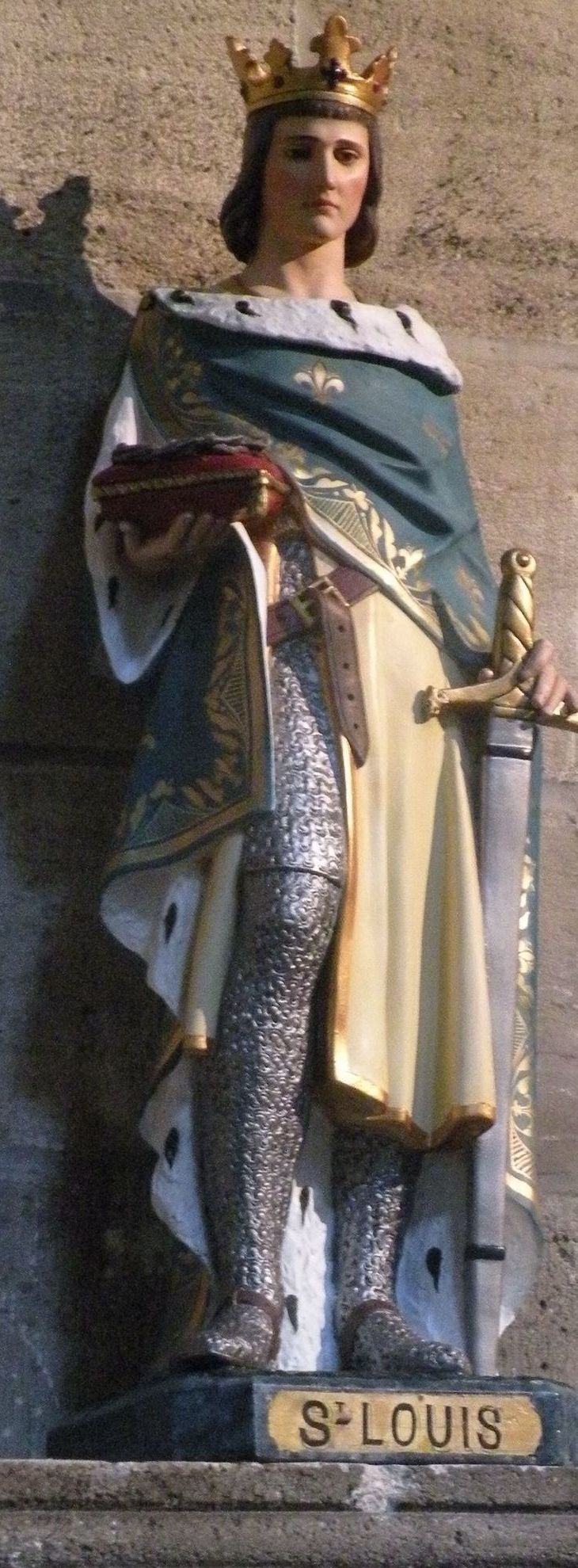 La statue de Saint Louis revient - Le Parisien