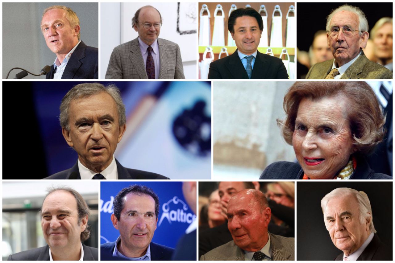 EN IMAGES. Qui sont les dix personnes les plus riches de France ? - Le ...