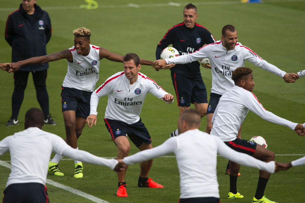 EN IMAGES. PSG : dernier entraînement avant le retour en Ligue 1 - Le ...