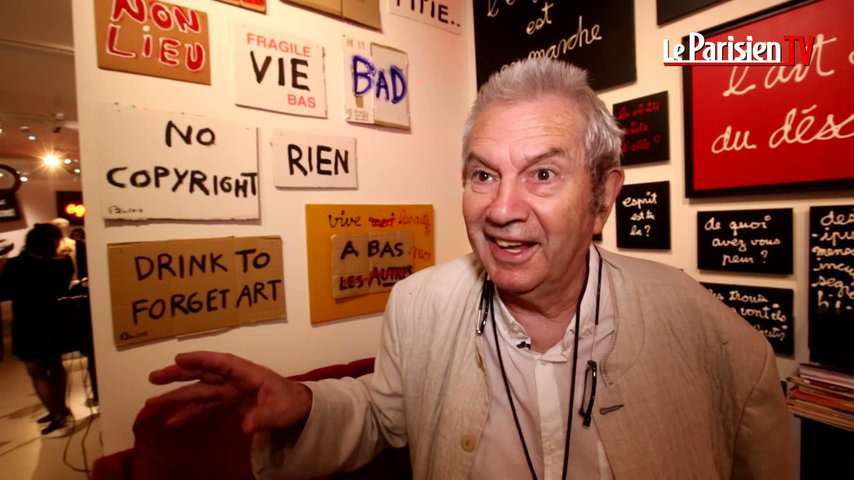 Rencontre avec Ben, l'artiste philosophe et provocateur - Le Parisien