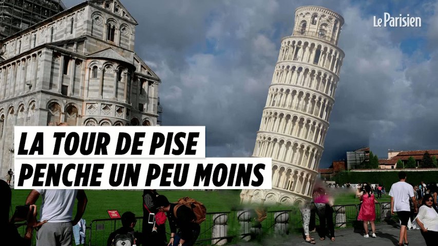 La tour de Pise penche un peu moins - Le Parisien