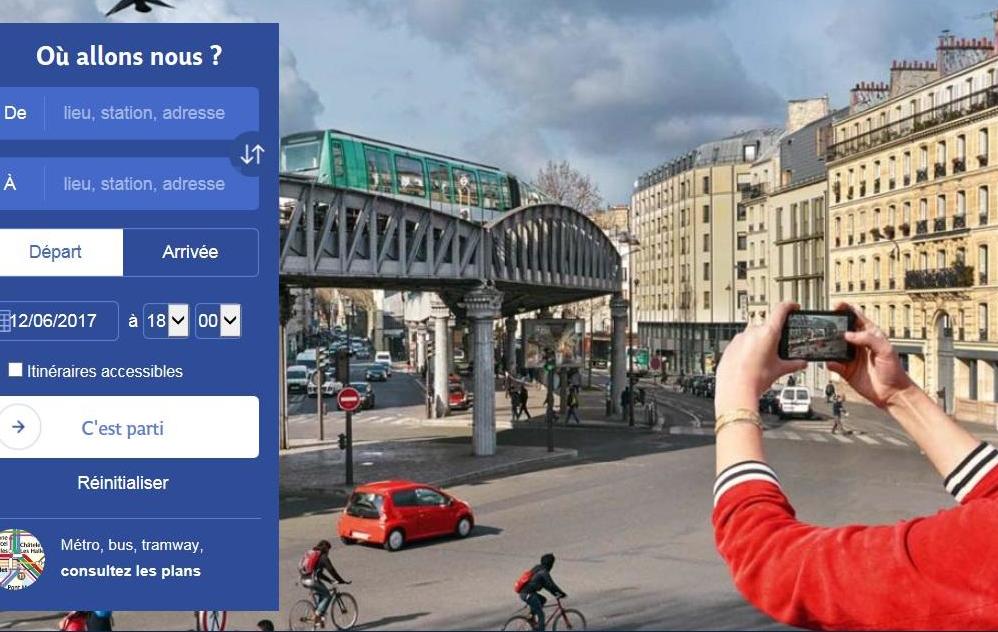 La RATP lance son nouveau site internet - Le Parisien