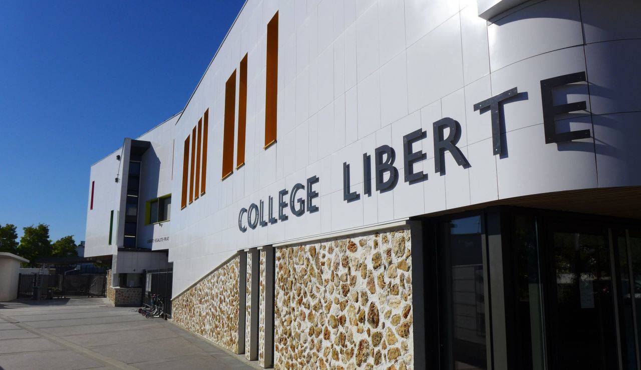 Le nouveau collège Liberté est écologique - Le Parisien