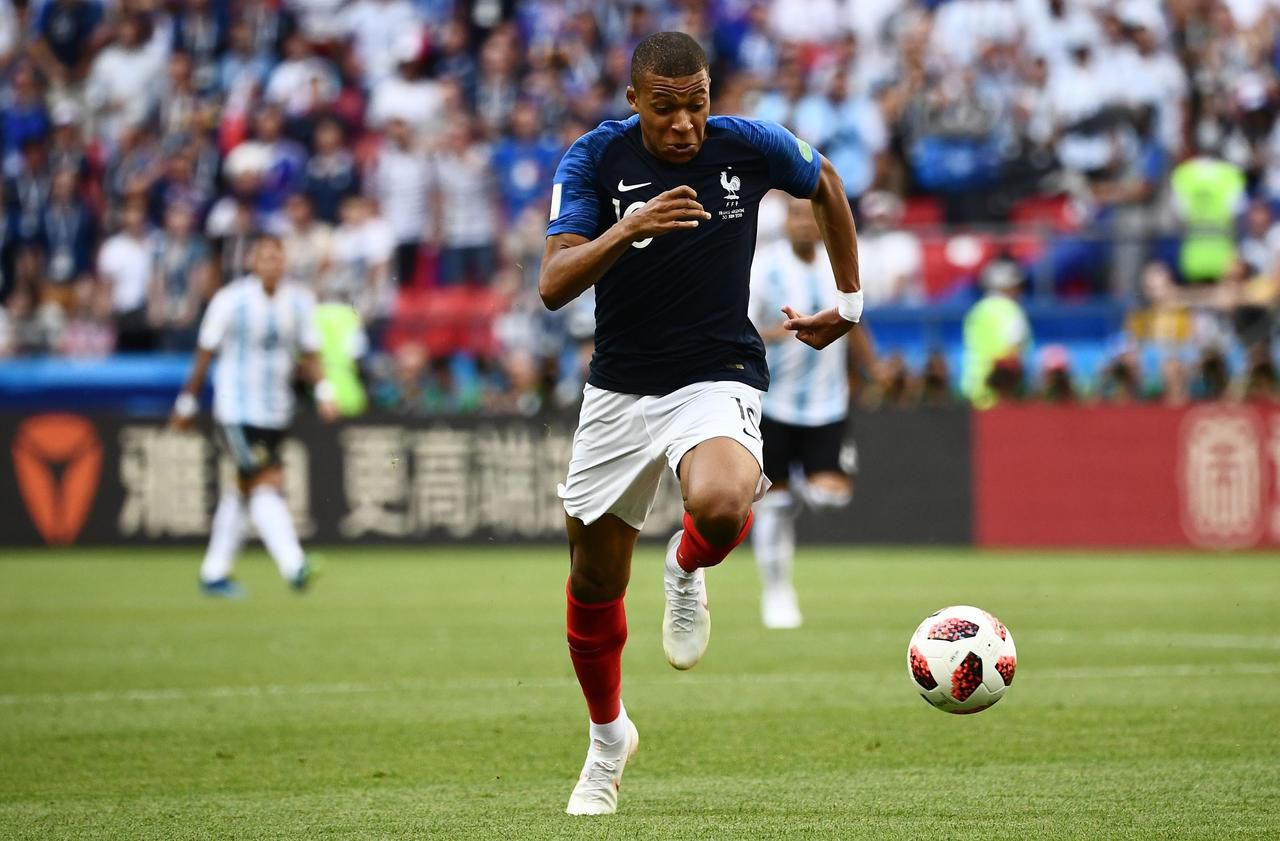 France-Argentine : le sprint de Mbappé, déjà star des réseaux sociaux ...