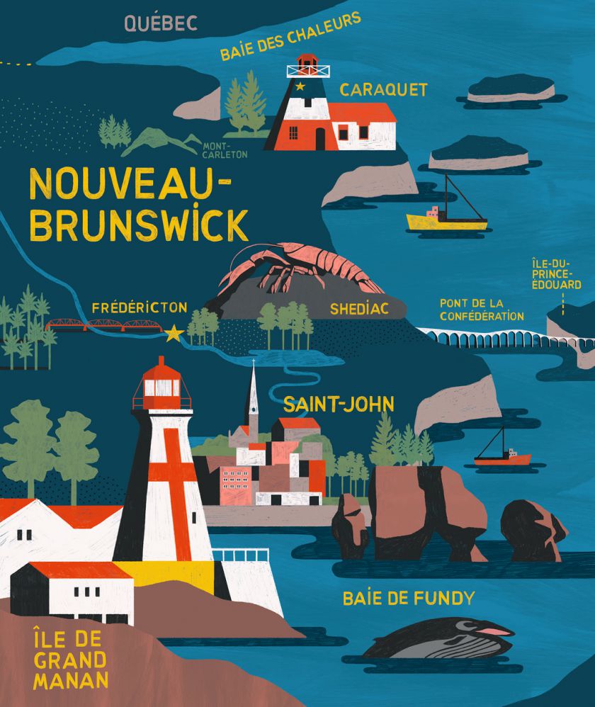 Tourisme : Bienvenue à Nouveau-Brunswick, Canada - Le Parisien