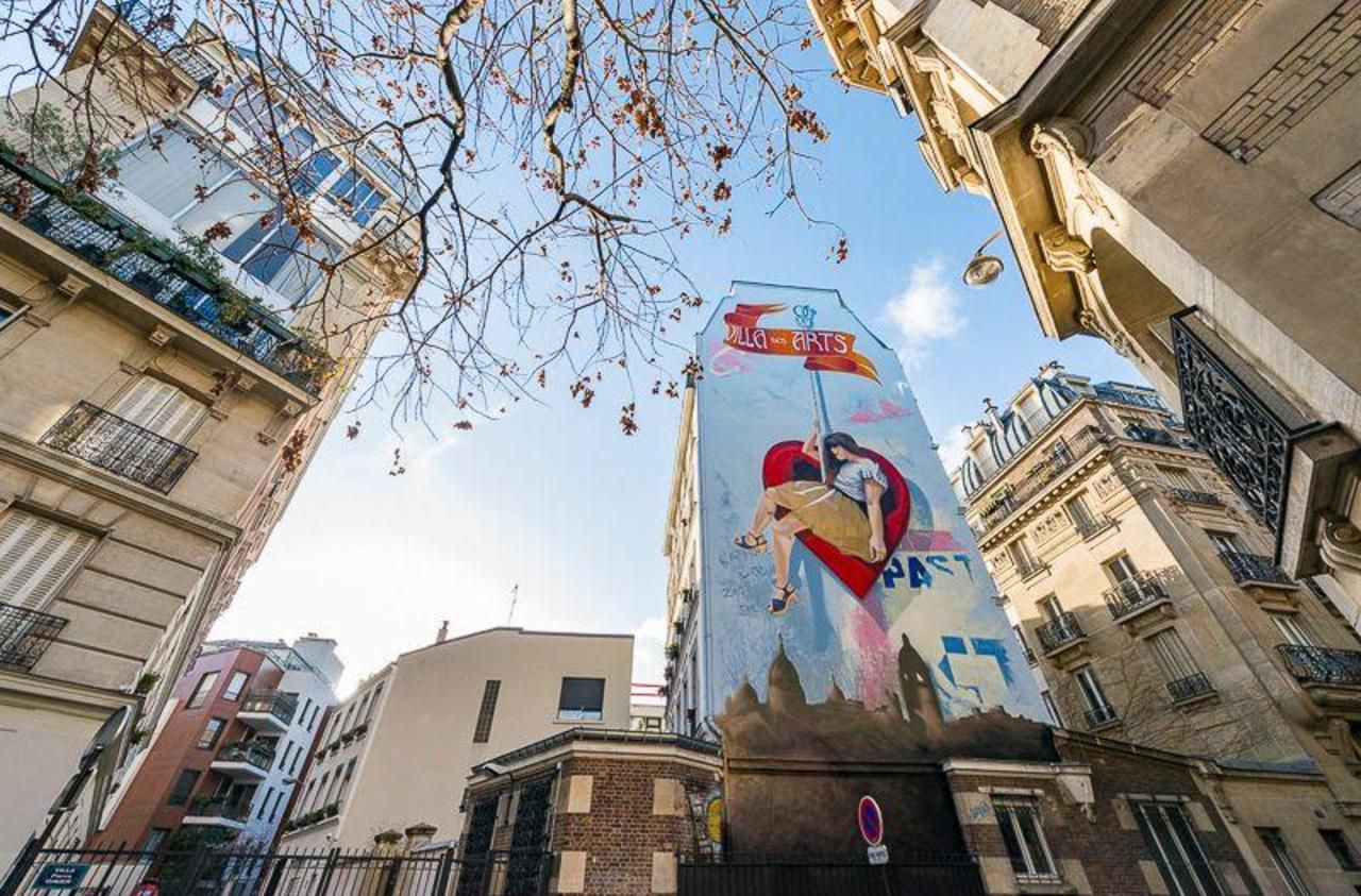 Paris : une nouvelle fresque murale dans le XVIIIe arrondissement - Le ...