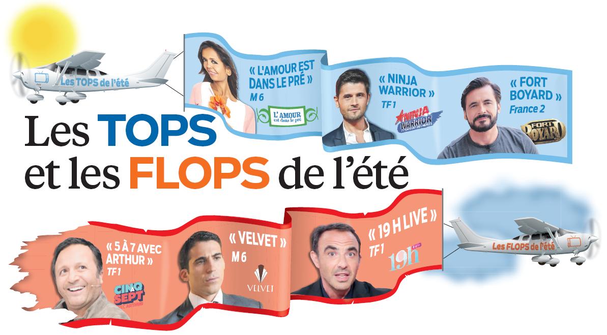 Télé : les TOPS et les FLOPS de l'été - Le Parisien