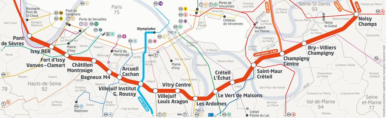 EN IMAGES.Découvrez les gares de la future ligne 15 Sud - Le Parisien