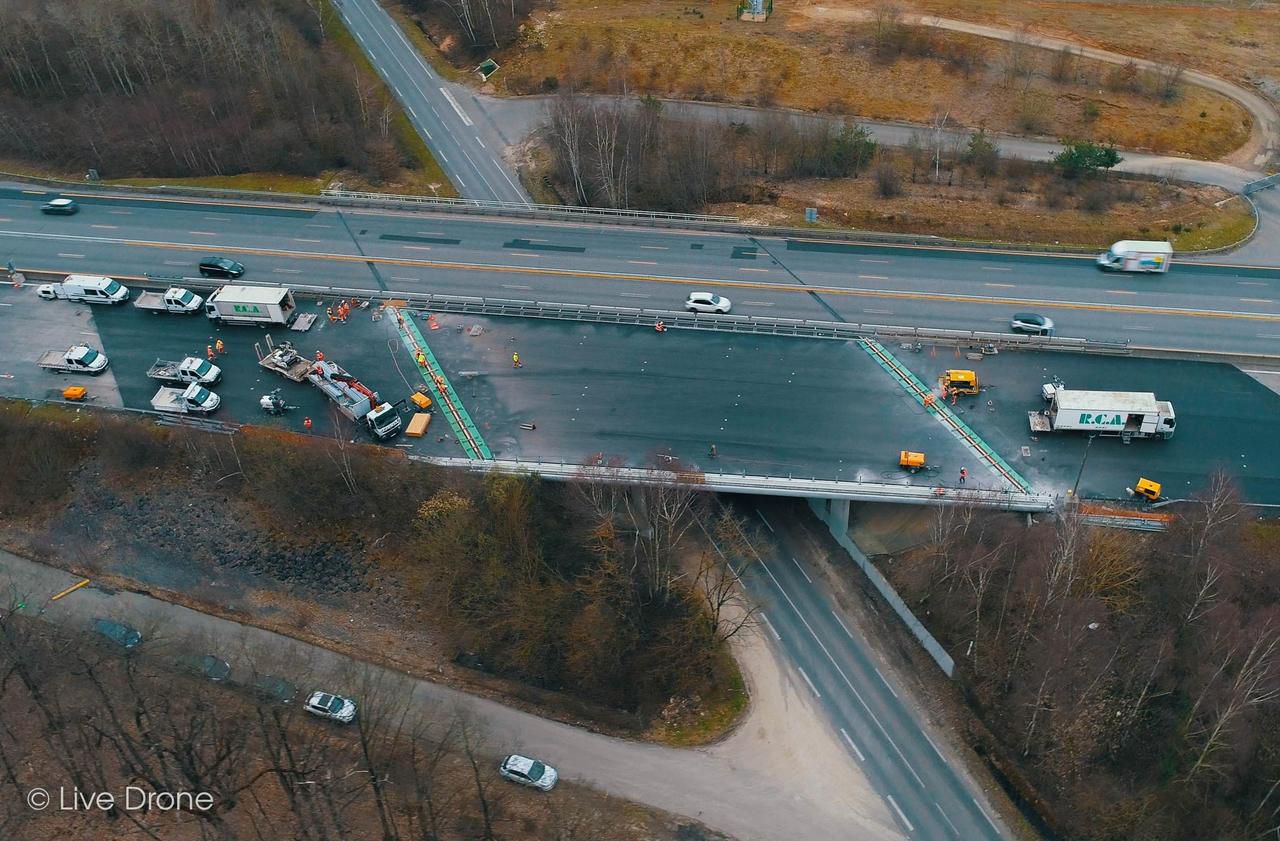 Essonne : au cœur du chantier de l’autoroute A10 à Dourdan - Le Parisien