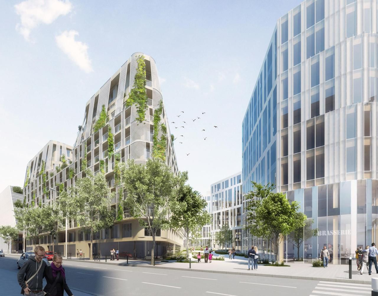 Nanterre : un nouveau campus à côté de l’Arena - Le Parisien