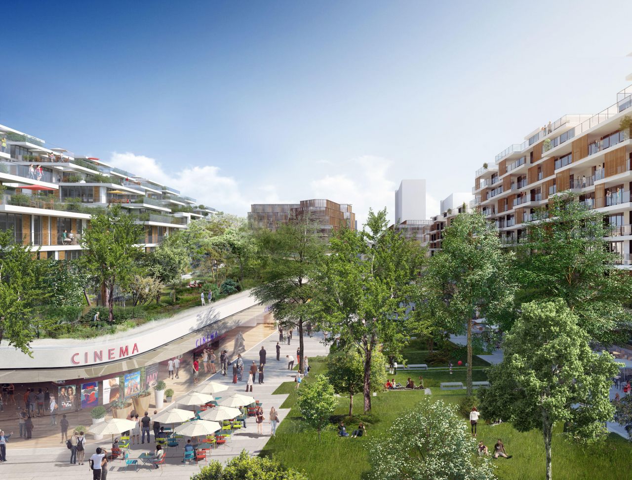 Issy s’offre enfin un centre ville - Le Parisien