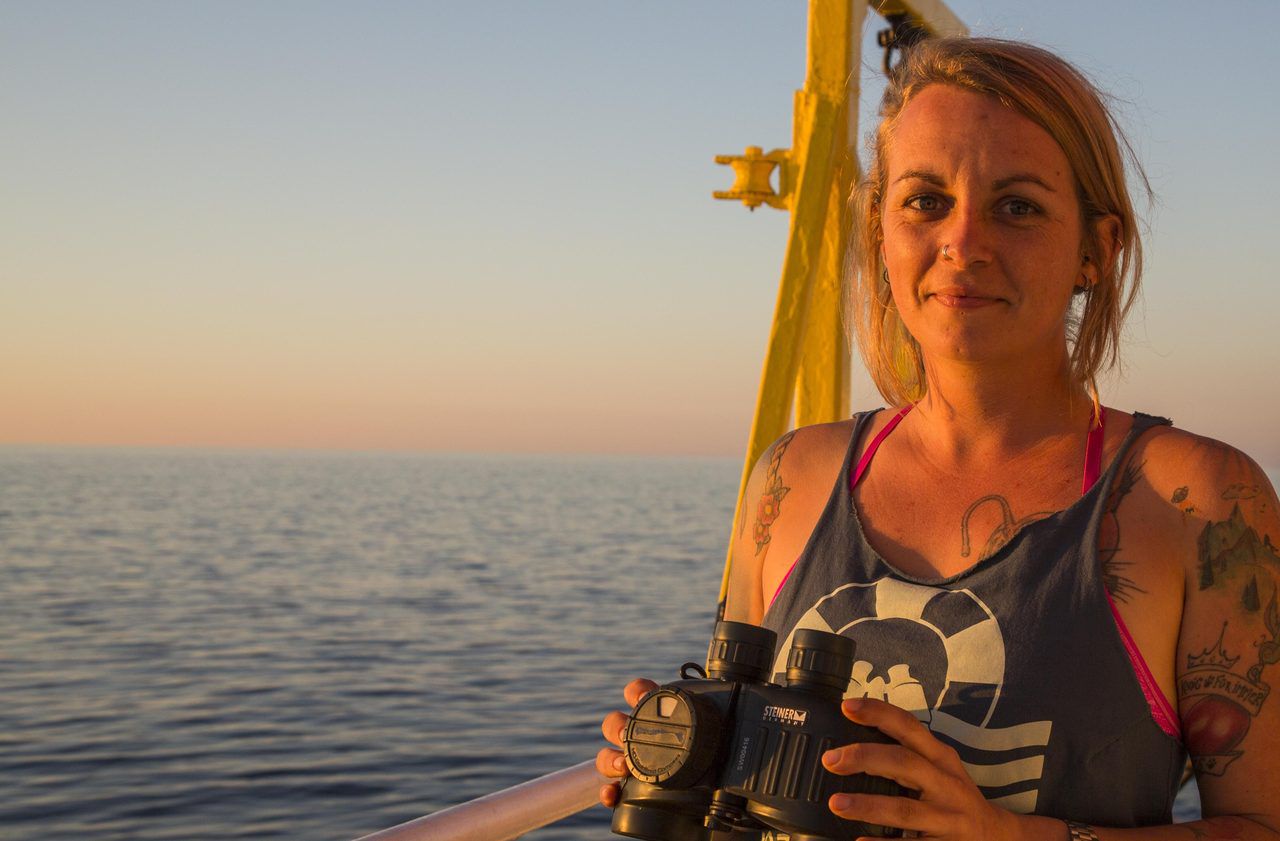 Méditerranée : Pia Klemp, biologiste, activiste, capitaine de bateau ...