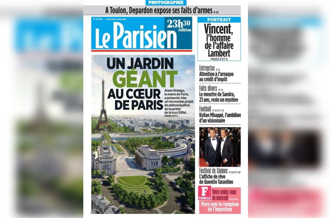 Votre journal Le Parisien en libre accès ce mercredi - Le Parisien