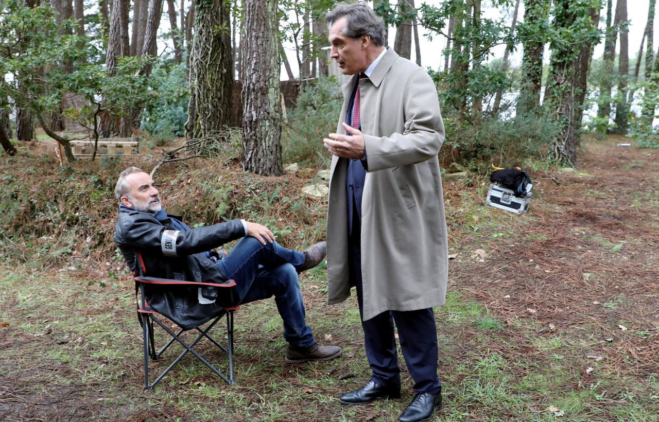 Avec Duléry et Labarthe sur le tournage de la nouvelle série de France ...